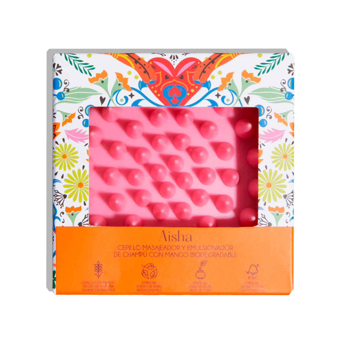 Cepillo Masajeador Capilar You Are The Princess Rosa | Aruma